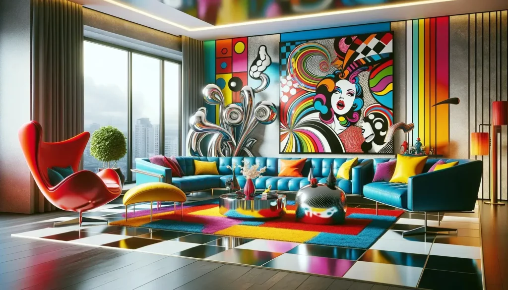 Dominar el arte pop en el diseño de interiores: Déjese inspirar